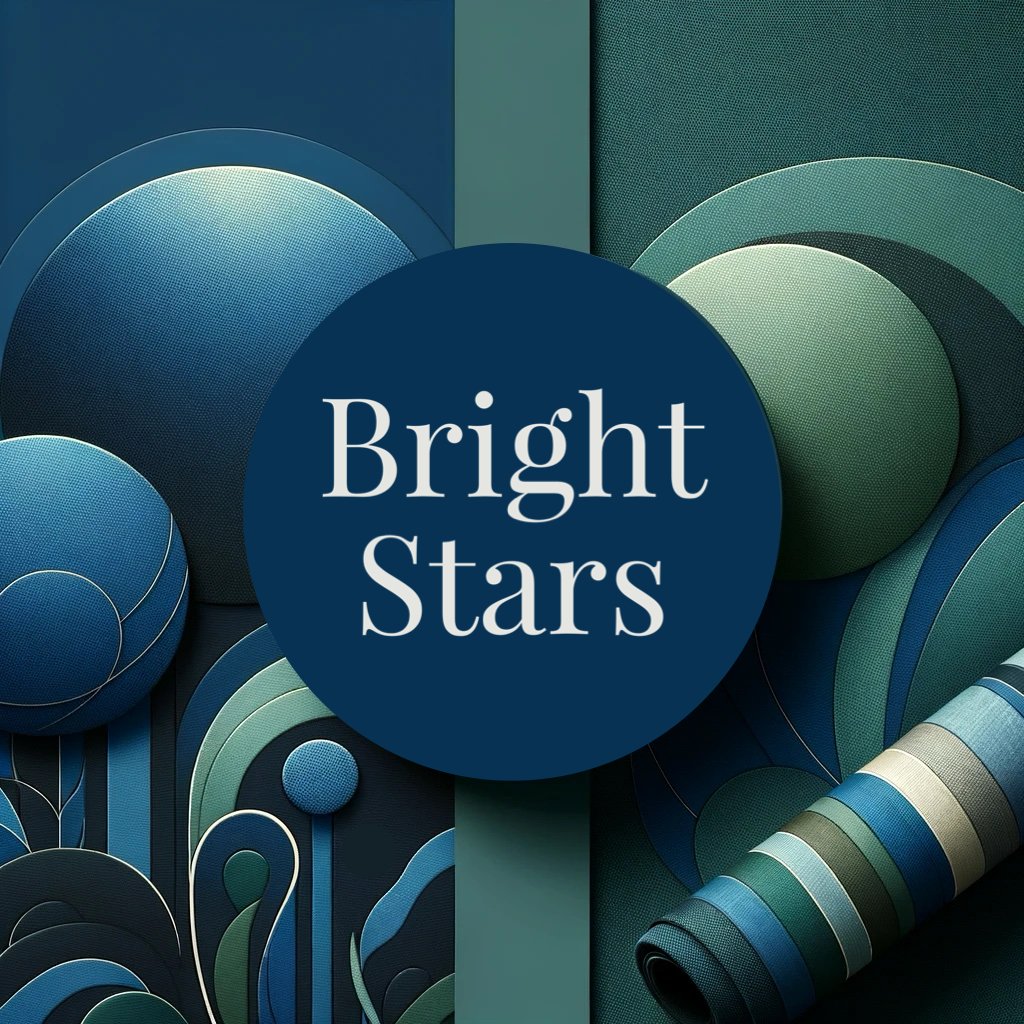 Bright Stars Fabric Collection by Teresa Kogut | Riley Blake Designs ...