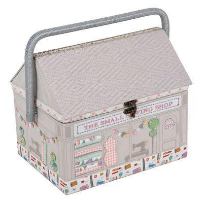 Notions Shop Design Sewing Box 8.5”x 11” x 10” | Hobby Gift – Justin Fabric