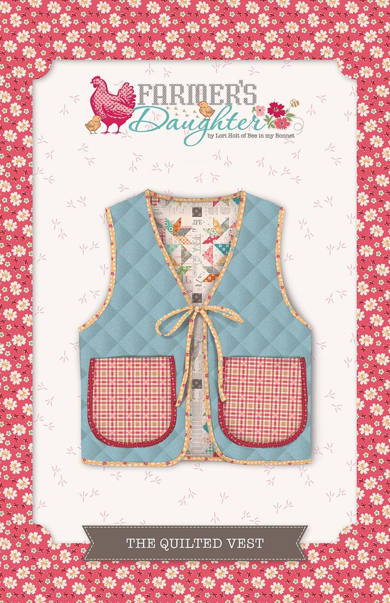 Quilted Vest Pattern by Lori Holt | Riley Blake Designs – Justin Fabric