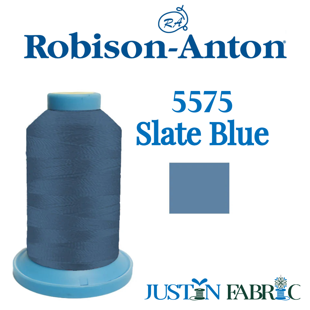 Super Brite 40wt 1100yd Slate Blue by Robison-Anton #122P-5575-SLATE ...