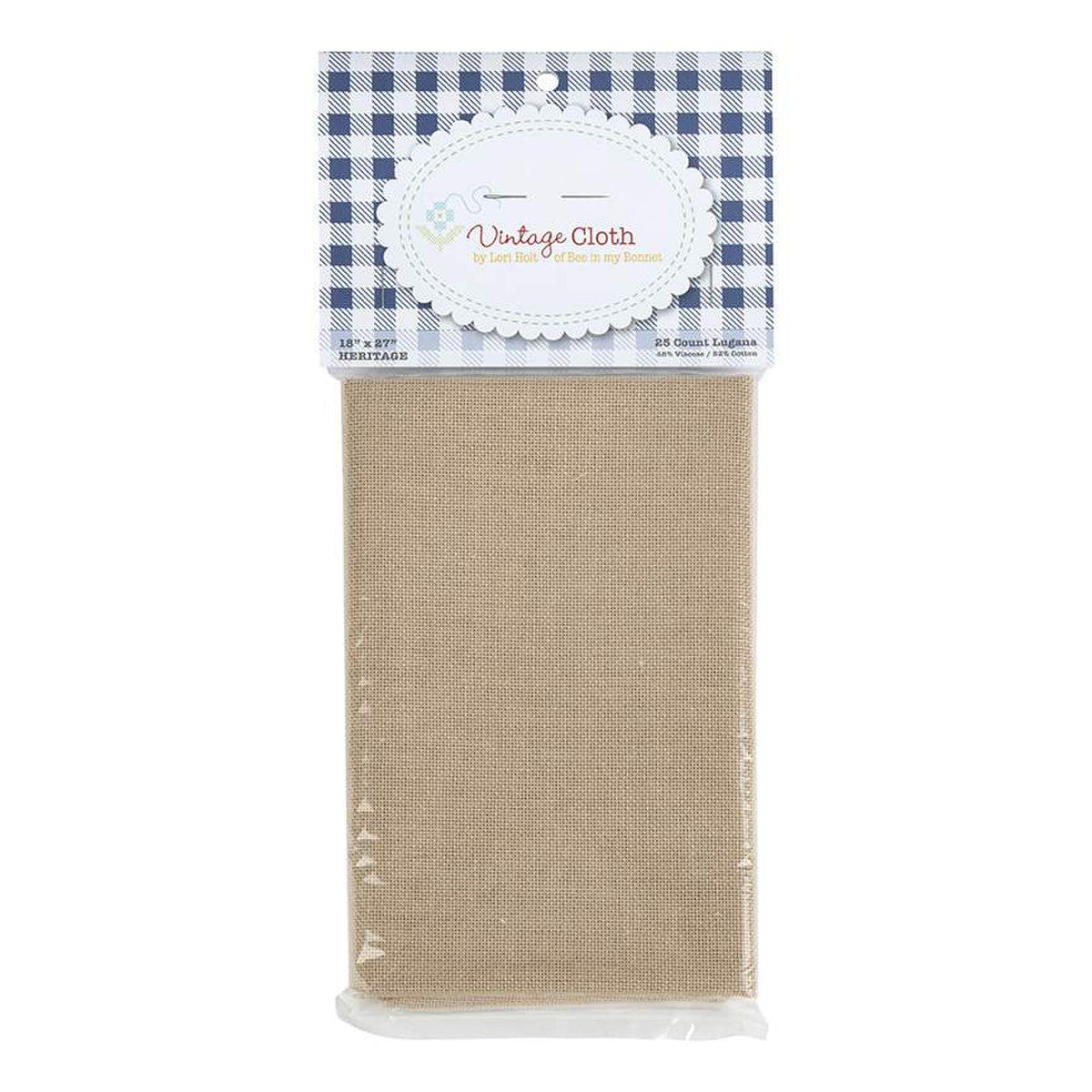 Lori Holt Vintage Cloth 25-Count Lugana Heritage 18" x 36" | Zweigart ...