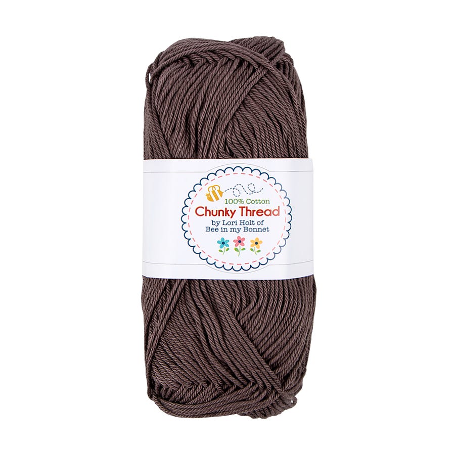Steel Chunky Crochet Thread by Lori Holt (50g) | Justin Fabric