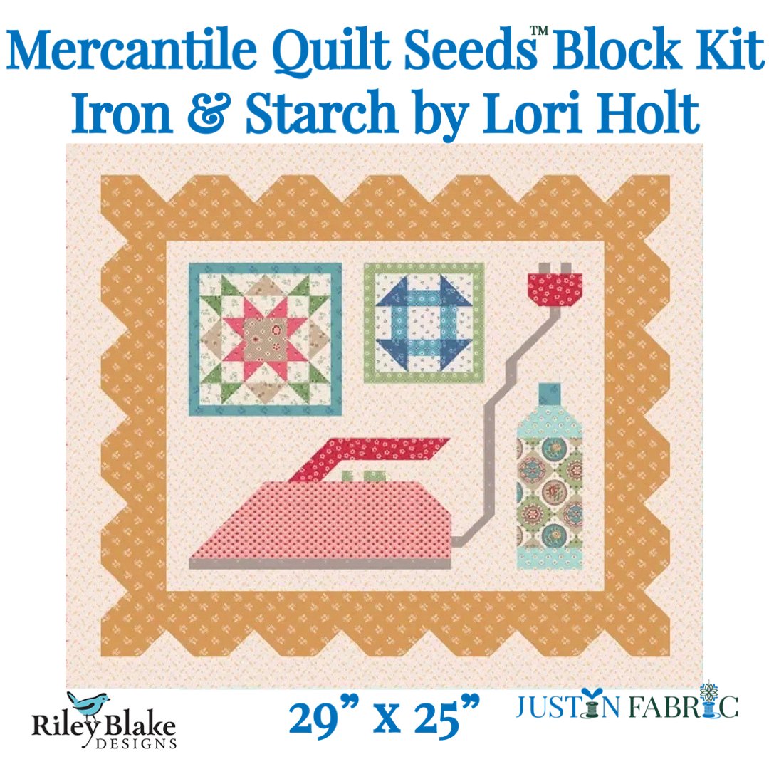Lori Holt Mercantile Quilt Seeds™ Iron & Starch | #ST-34027 – Justin Fabric