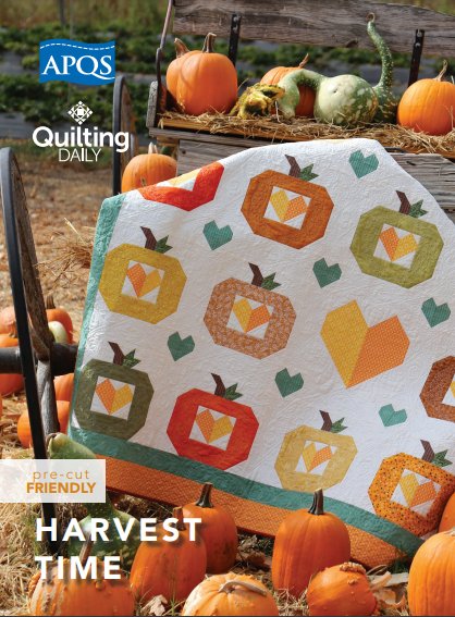 Harvest Time Quilt Pattern - Free PDF by APQS and Quilting Daily ...