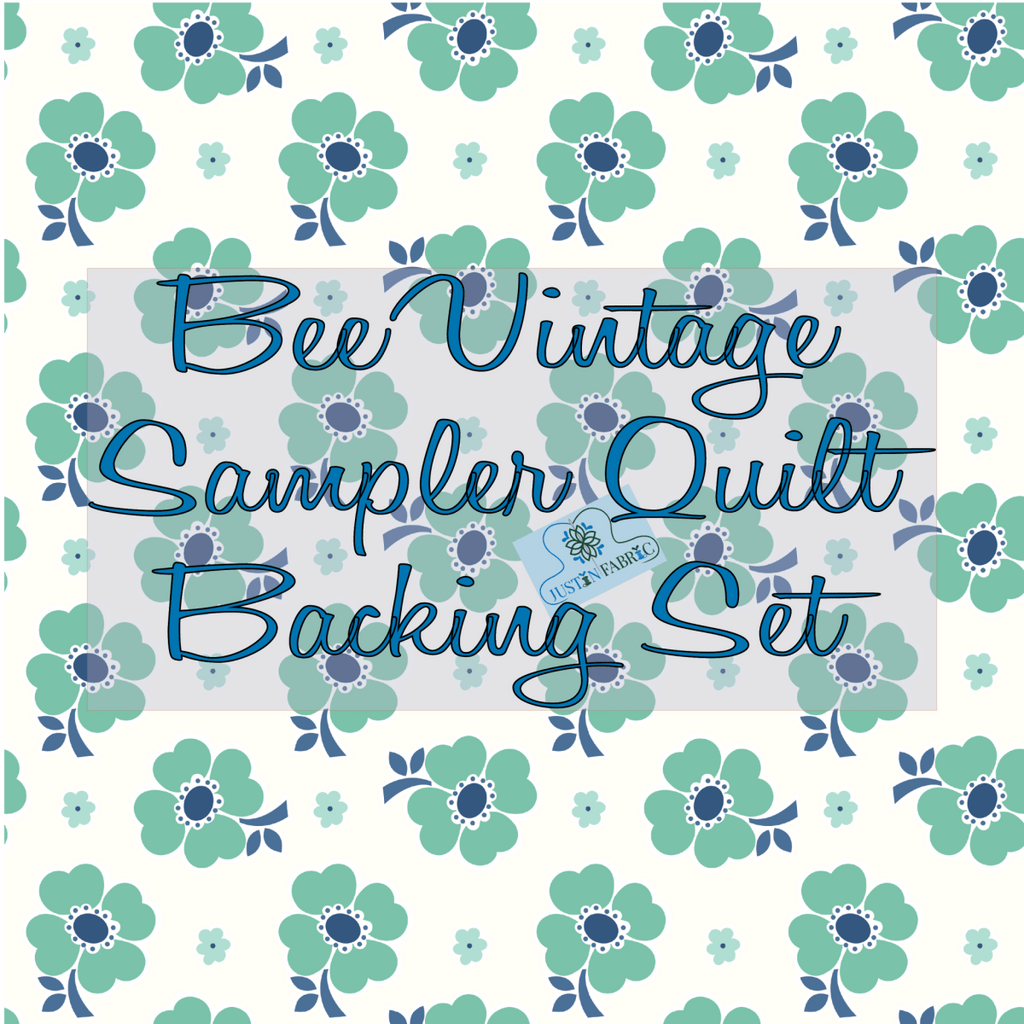 Bee Vintage Sampler Sew Along Quilt Kit by Lori Holt - Justin Fabric